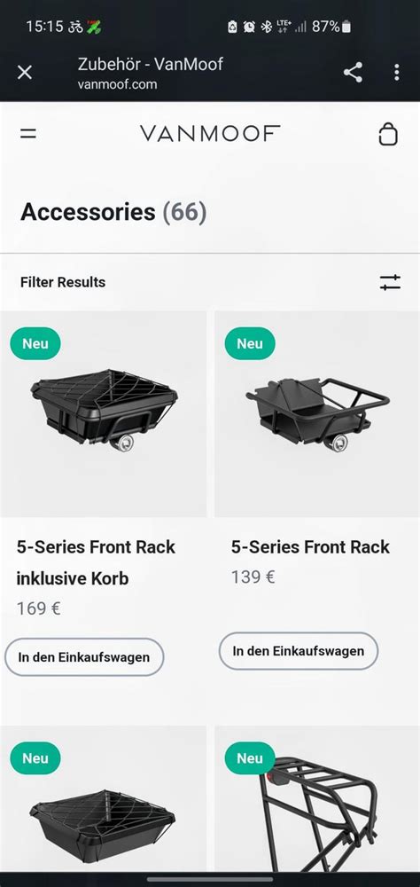 Accessory Page Is Back R Vanmoofbicycle