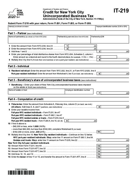 Form 219 Fill Out And Sign Online Dochub