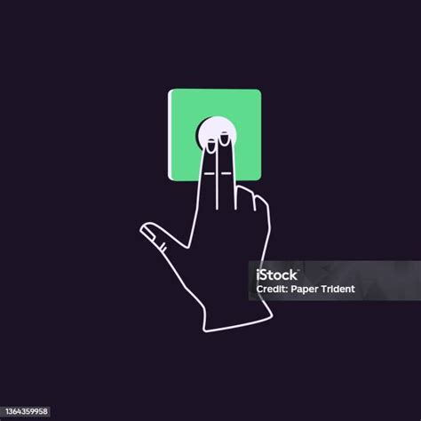 มือกดปุ่มฉุกเฉินและปุ่มควบคุม นิ้วมือดันเปิดเครื่อง โฟร์ฟิงเกอร์ลายเส้นดังระฆังผนัง การ