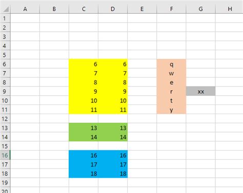 Excel Copying Disjoint Ranges With Vba Stack Overflow