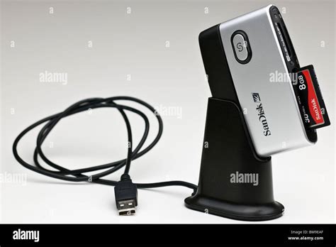 External Multi USB Card Reader Stock Photo Alamy