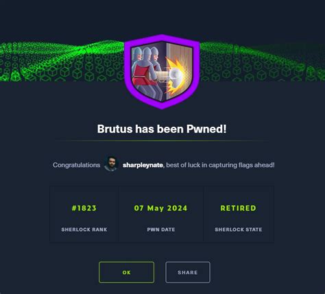 How Hackthebox Solved Brutus On Hackthebox Nate Sharpley Posted On The Topic Linkedin