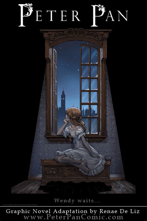 A Kiss For Peter Peter Pan Graphic Novel Adaptation From Renae De