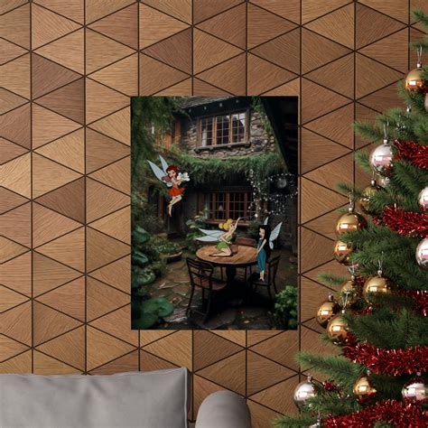 Tinkerbell Poster Tinkerbell Fairy Garden Poster Art Etsy