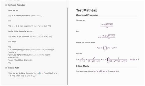 How To Write Math Equations In Markdown Tessshebaylo