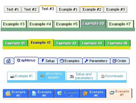Apycom Java Menus And Buttons Download