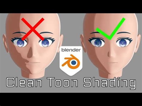 Clean Toon Face Shading With Object Normals In Blender YouTube