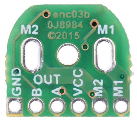 Pololu Kit De Par De Codificador Magnético Para Motoredutores Micro Metal 12 Cpr 2 7 18 V