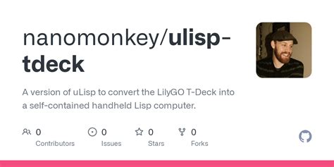Making A Lilygo T Deck Ulisp Machine T Deck Ulisp Forum