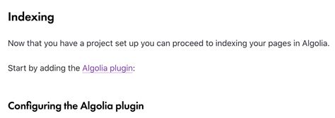 code samples in algolia chapter gone · issue 25793 · gatsbyjs gatsby