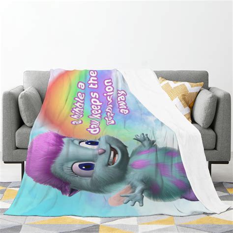 Apiawa Bibble Blanket Bibble Meme Blankets Soft Warm