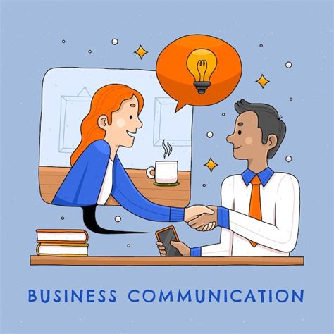 Communicate Cartoon