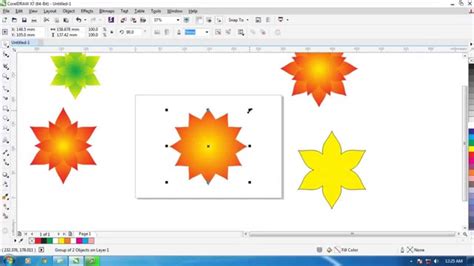 Making Flower In CorelDraw X YouTube