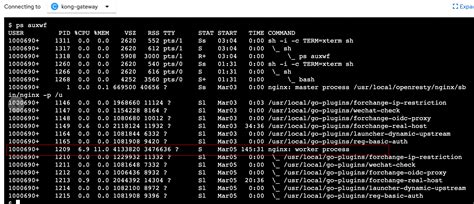 kong pod memory leak in db less mode · issue 8508 · kong kong · github