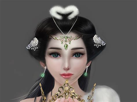 日常练习超级无敌大美妞 站酷zcool