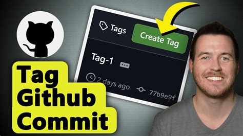How To Create A Tag For A Commit On Github Youtube
