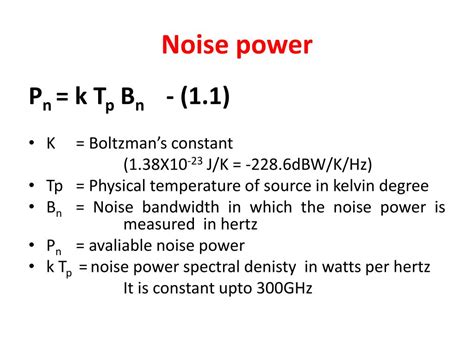 PPT System Noise Temperature And G T Ratio PowerPoint Presentation Free Download ID 2565177