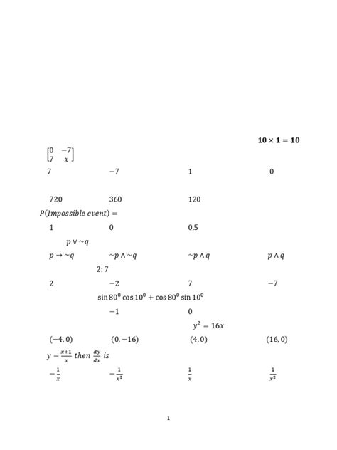 75 Basic Maths Mqp 3 Pdf Mathematics Teaching Methods And Materials