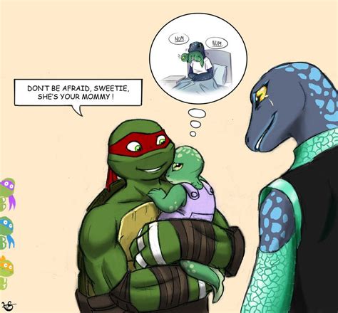 My First Fan Art About Raph And Official Mona Lisa Together In A Very