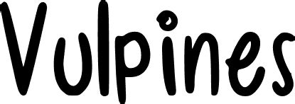 Vulpines Regular Font