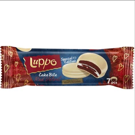 Luppo Cake Bite Red Velvet 182g Special Edition Shopee Malaysia