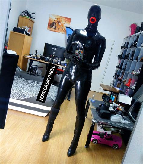 No Day Without Full Latex Encasement Rheavyrubberlovers