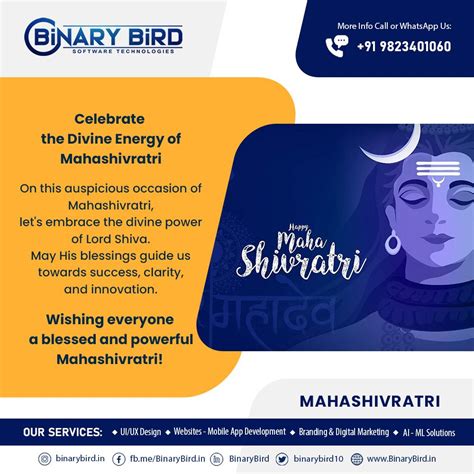 Mahashivratri Lordshiva Divineenergy Innovation Binarybird Binary Bird