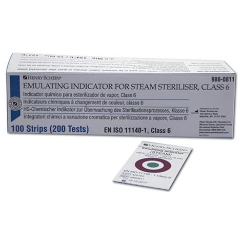 Hs 9880811 Henry Schein Class 6 Indicator Tests 200 Tests Henry Schein New Zealand