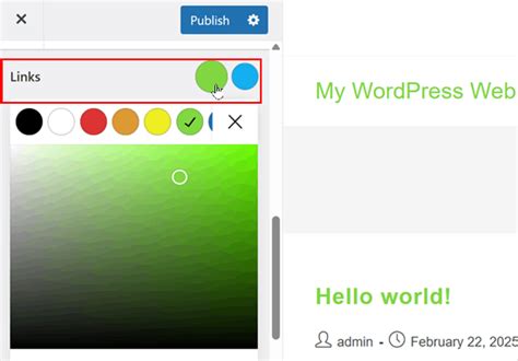 How To Change The Link Color In WordPress Beginner S Guide