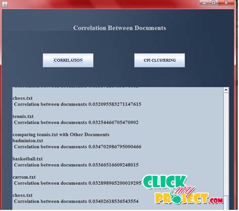 Document Clustering In Correlation Similarity Measure Space