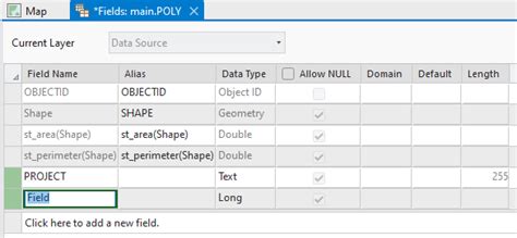 Consistent Default Data Type In Create Feature Cla Esri Community