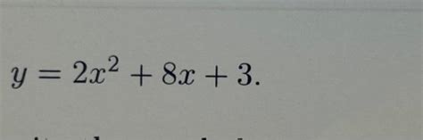 Solved Y2x28x3