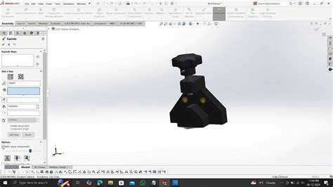 Creating An Exploded View In Solidworks Step By Step Tutorial Youtube