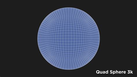 Quad Sphere 3d Model 5 Fbx Obj Free3d