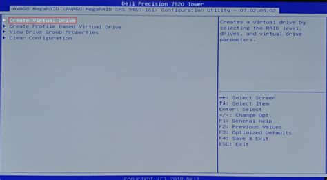 Management And Configuration Of RAID Arrays With UEFI LSI MegaRAID Dell US