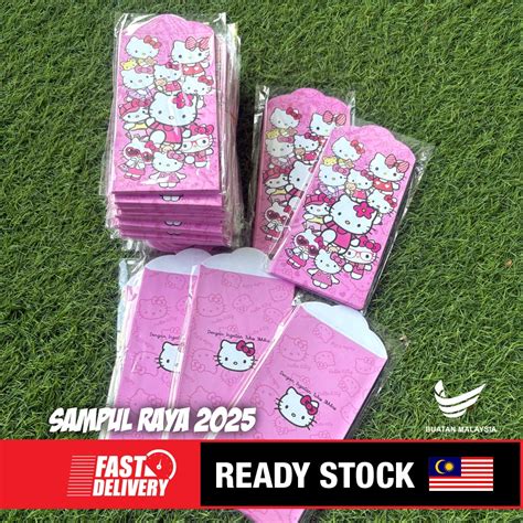 Sampul Raya Hello Kitty Ready Stock Shopee Malaysia