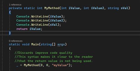 C Improve Code Quality With Discards Frank Stadler