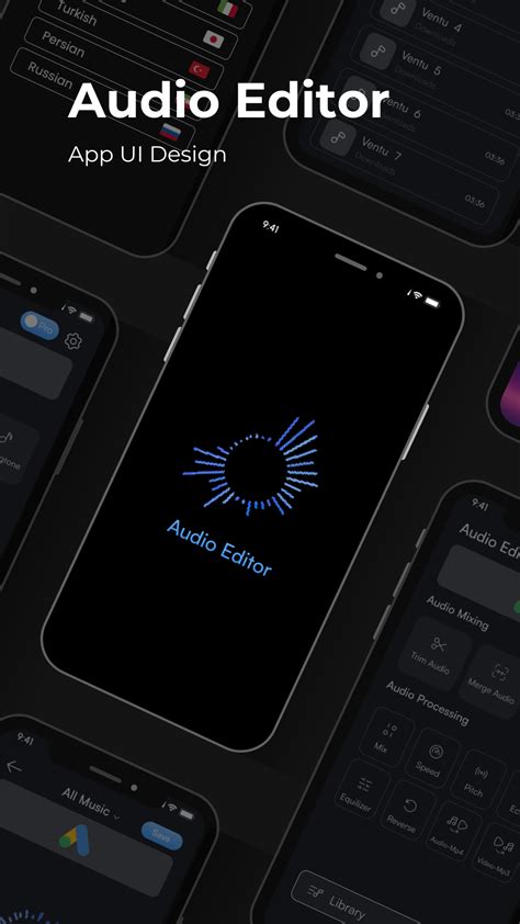 Audio Editor App Ui Behance