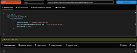 Additional Azure AD App Management Policy Controls Introduced Blog