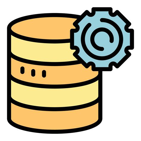 Gameplay Data Server Icon Vector Flat 27150013 Vector Art At Vecteezy