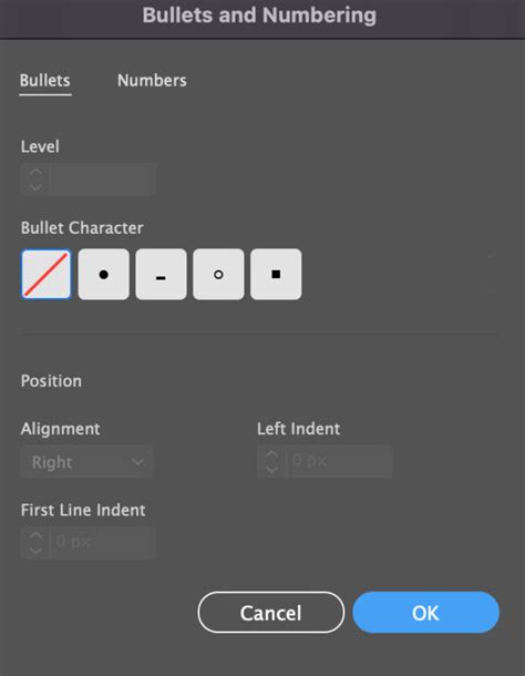 How To Create Bulleted Or Numbered Lists In Adobe Illustrator