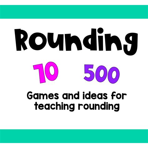 Rounding Numbers Activities