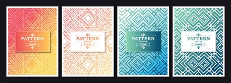 Gradient Geometric Pattern Cover Design 5676005 Vector Art At Vecteezy