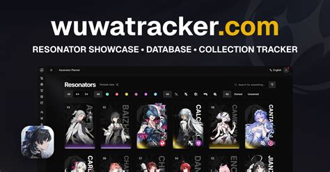 카멜리아 공명자 Wuwa Tracker