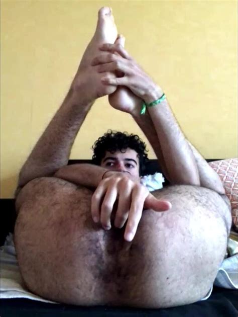 Skinny Young Guy With A Very Hairy Ass