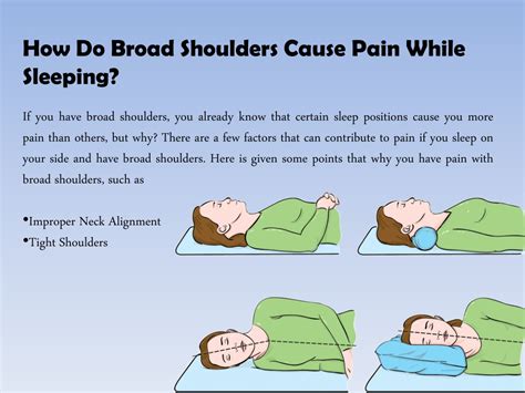 Ppt Best Pillow For Side Sleepers With Broad Shoulders Powerpoint