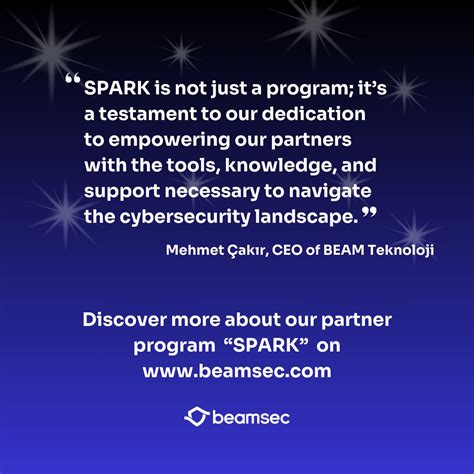 Mehmet Cakir On Linkedin Cybersecurity Partnerprogramme Spark