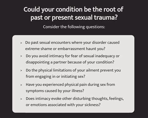 Can Medical Disorders Cause Sexual Trauma Gentle Path