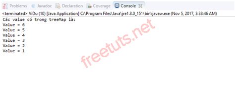 Treemap Trong Java Freetuts