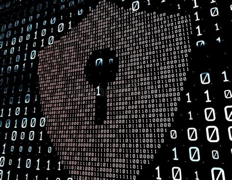 Binary Digital Array Big Data Transmission And World Map Programming